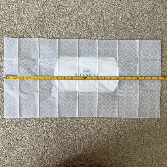 Coach | Bags | Coach Gift Box With Tissue Paper | Poshmark